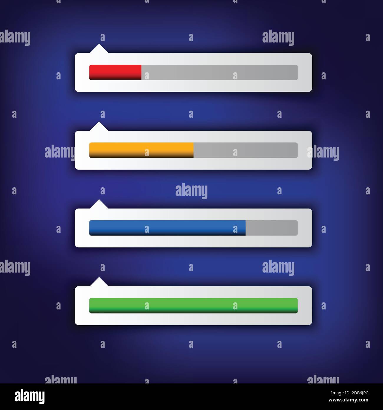 Modern color loading bars set on grey background Stock Vector Image ... Modern color loading bars set on grey background Stock Vector Image ...