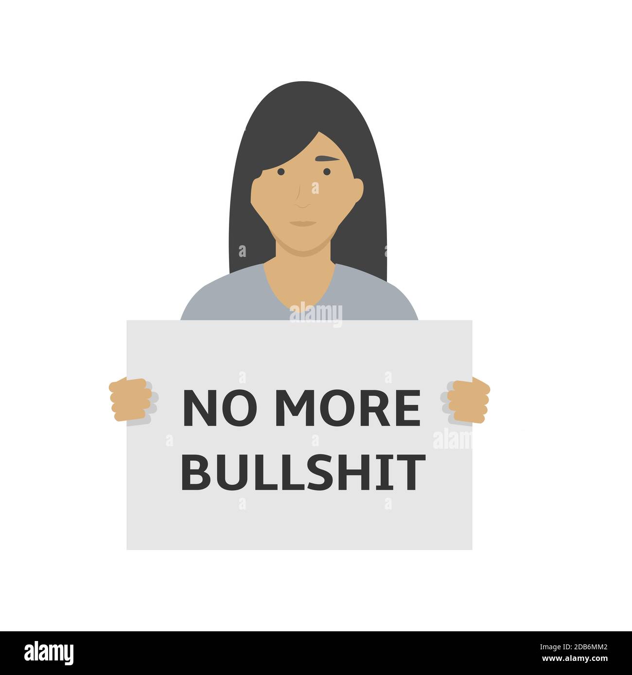 Equality protest banner black Stock Vector Images - Alamy