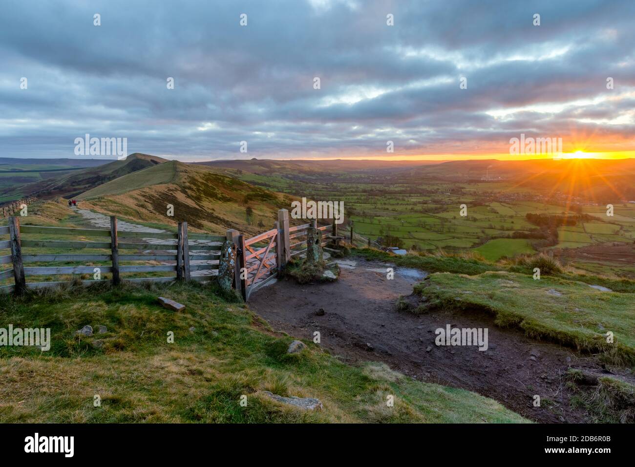 Mam Tor Gate High Resolution Stock Photography and Images - Alamy
