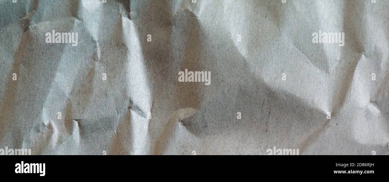 wide green crinkled paper texture useful as a background Stock Photo ...