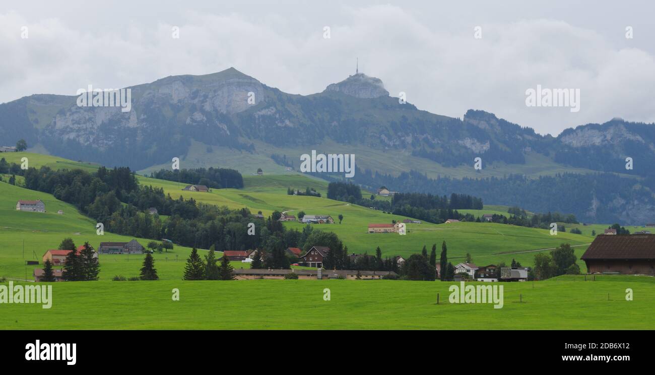 panoramic appenzell switzerland andscape Stock Photo - Alamy