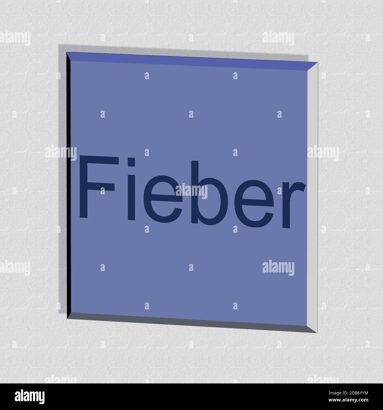 fever - Word or text as 3D illustration, 3D rendering Stock Photo - Alamy