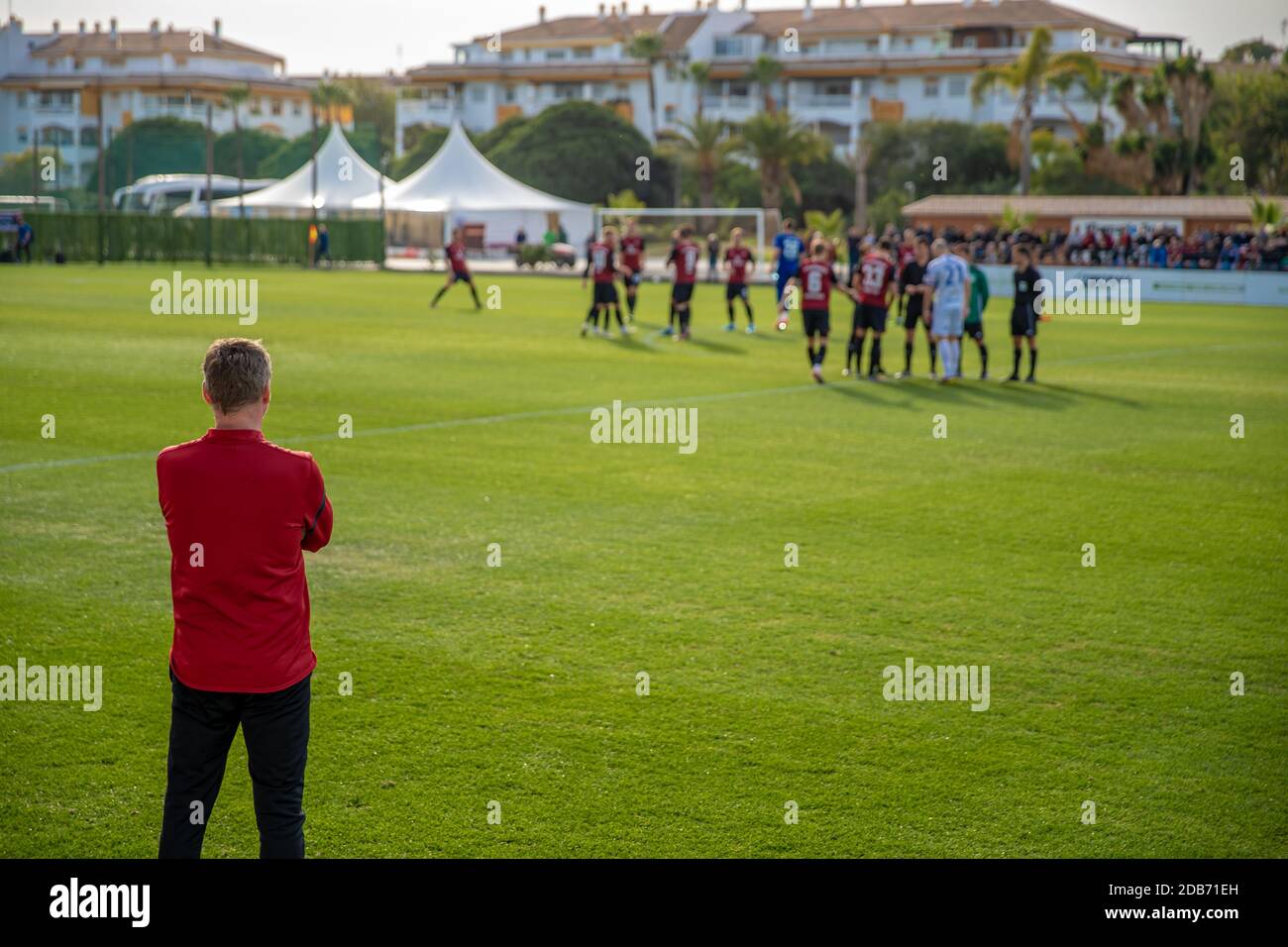 Sport man and coach preparation hi-res stock photography and images - Alamy