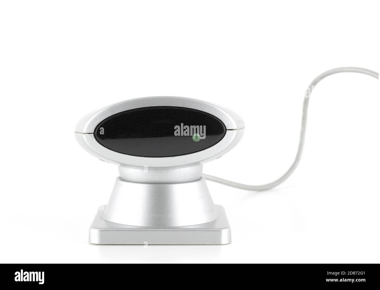 Infrared receiver for computer over white Stock Photo - Alamy