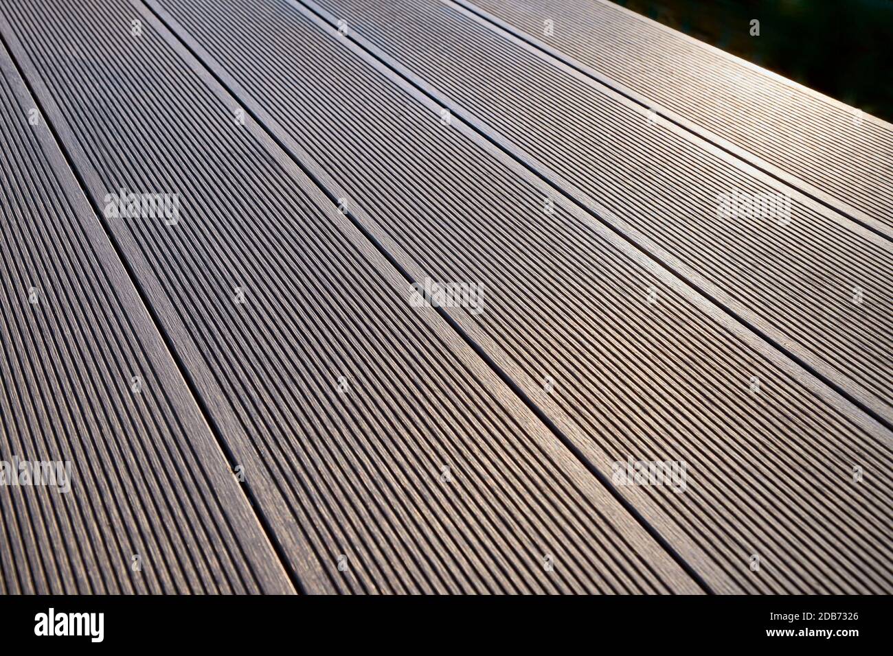 WPC Wood Plastic Composit Deck Texture Stock Photo - Alamy