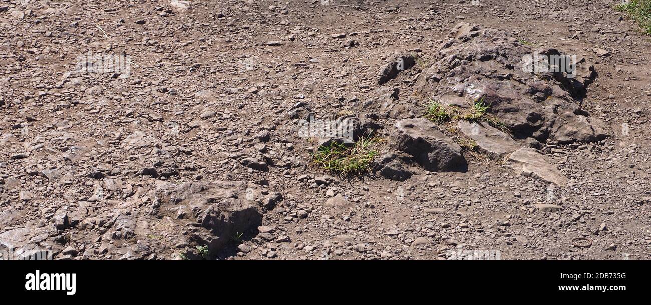 volcanic rock formed from magma erupted from a volcano Stock Photo - Alamy