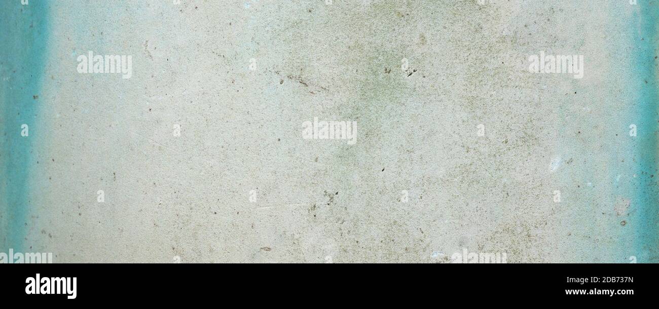 wide Grunge weathered stone wall texture with green copper oxide patina ...