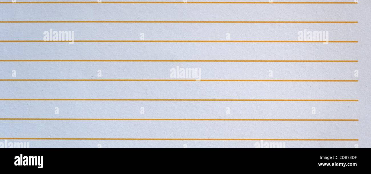wide blank white ruled paper texture useful as a background Stock Photo ...