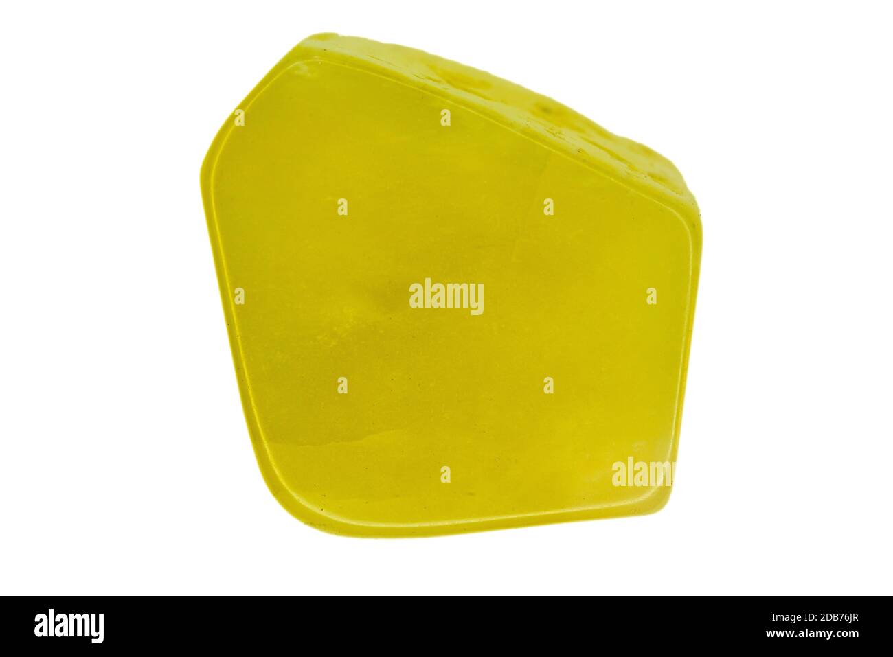 Jade gemstone cut out on white Stock Photo - Alamy