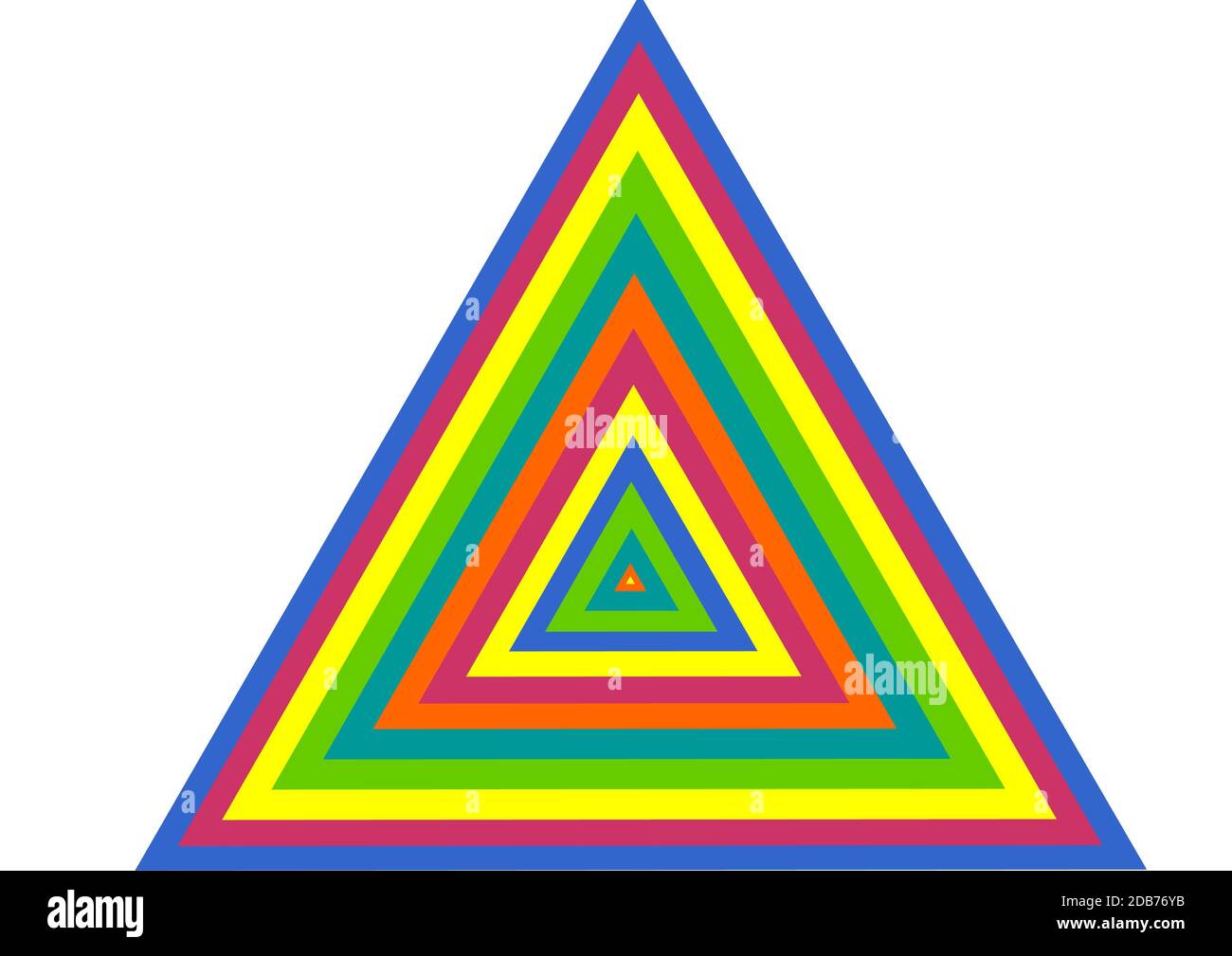 Fullcolor triangle background for decoration Stock Photo - Alamy