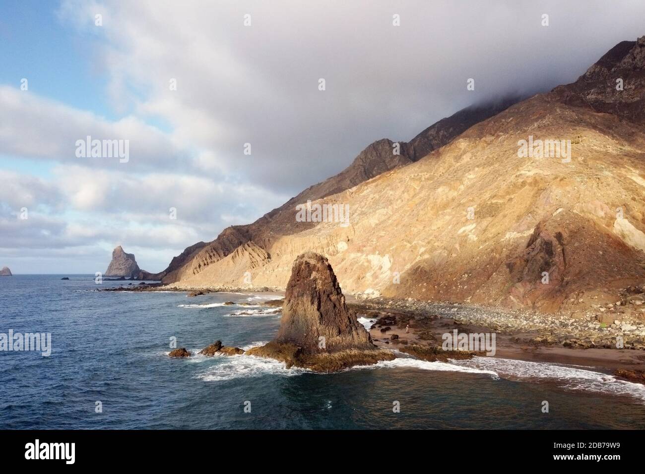 Volcano Island Ocean Aerial High Resolution Stock Photography and ...