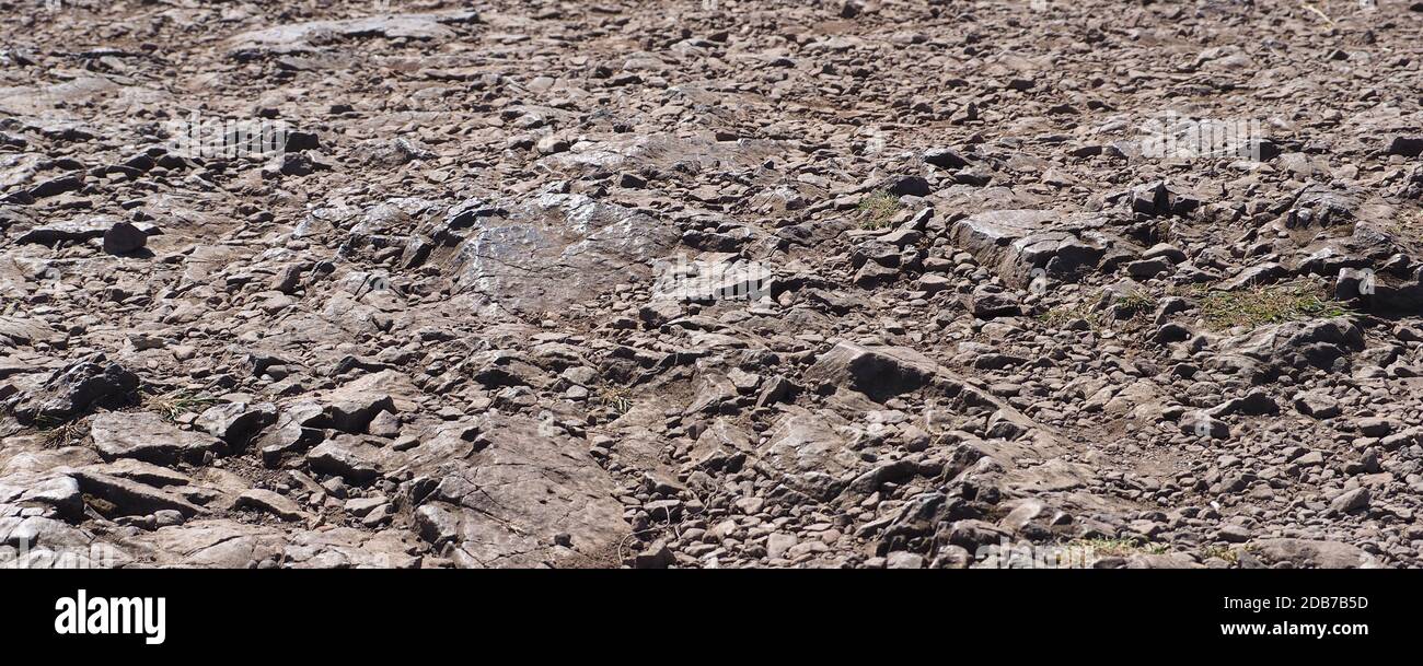 volcanic rock formed from magma erupted from a volcano Stock Photo - Alamy