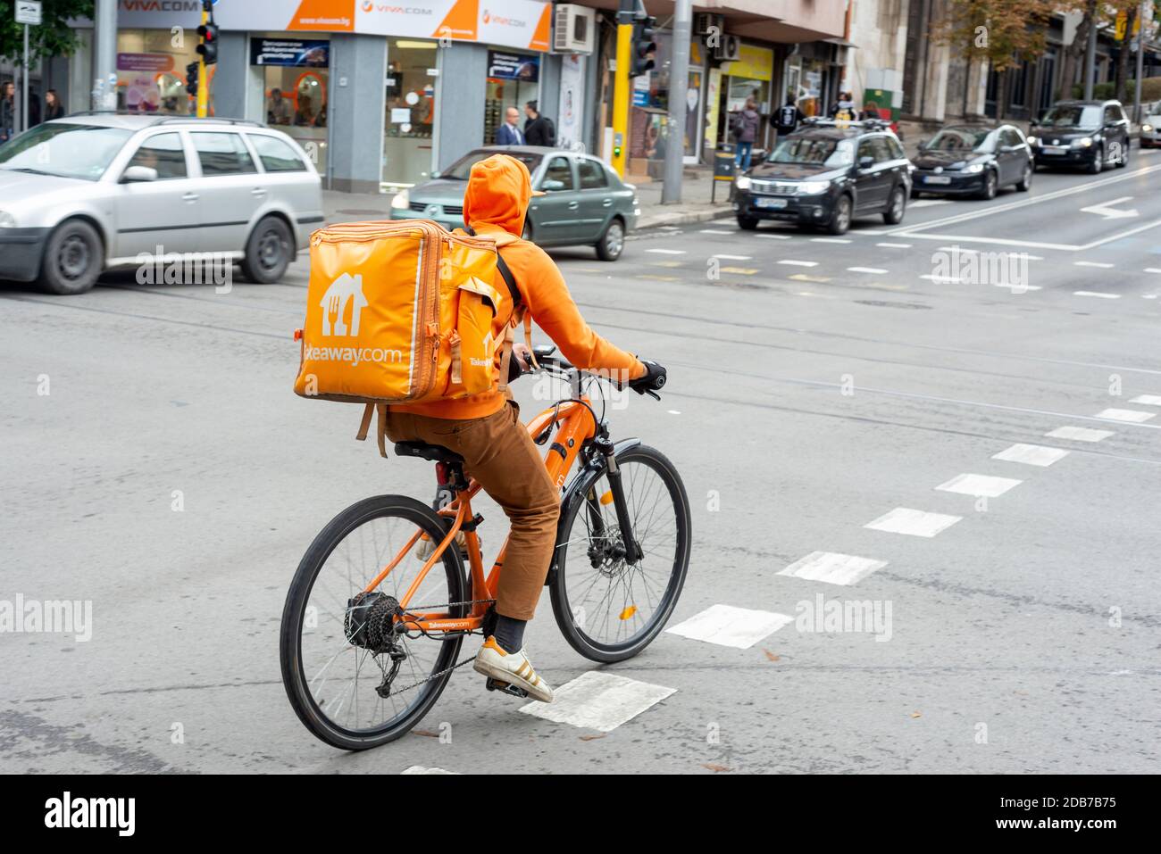 Food takeaway service hi-res stock photography and images - Alamy