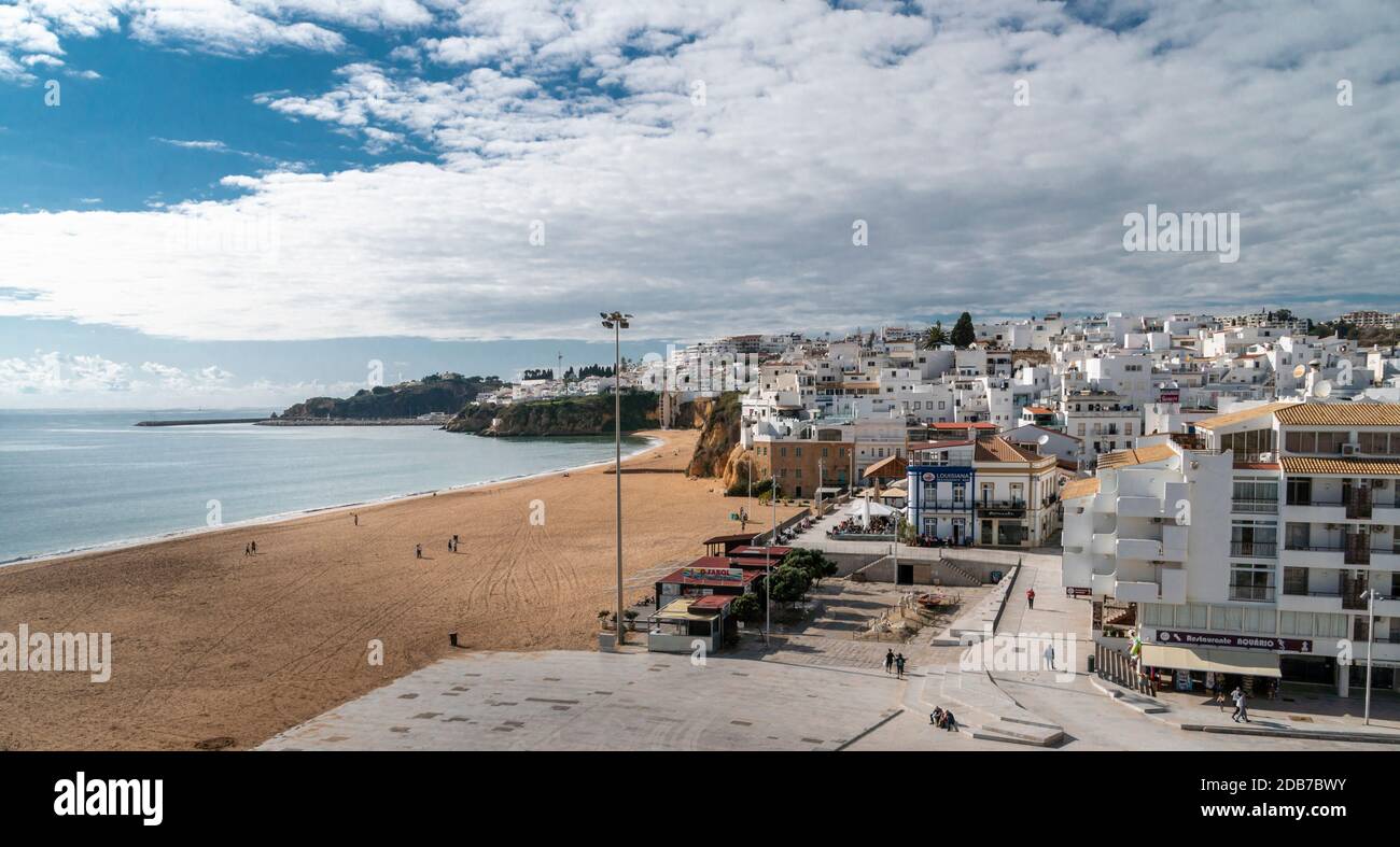 Old town in albufeira algarve hi-res stock photography and images - Alamy