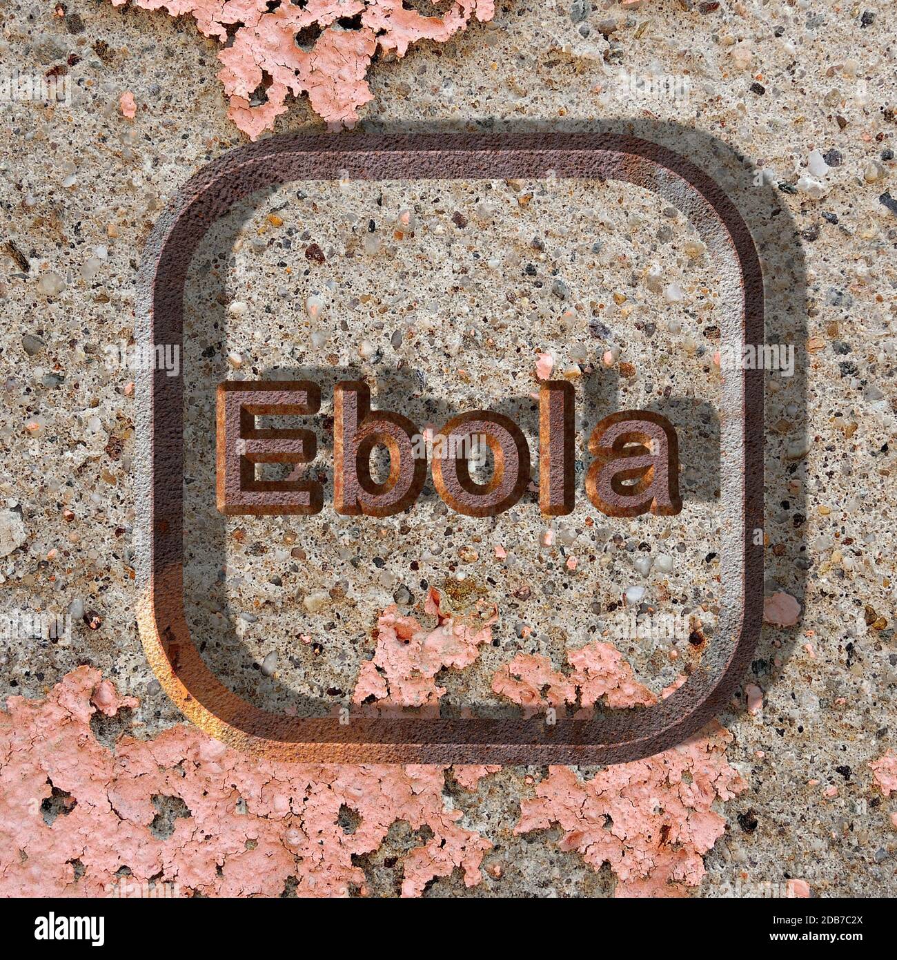 Ebola - Word or text as 3D illustration, 3D rendering Stock Photo - Alamy