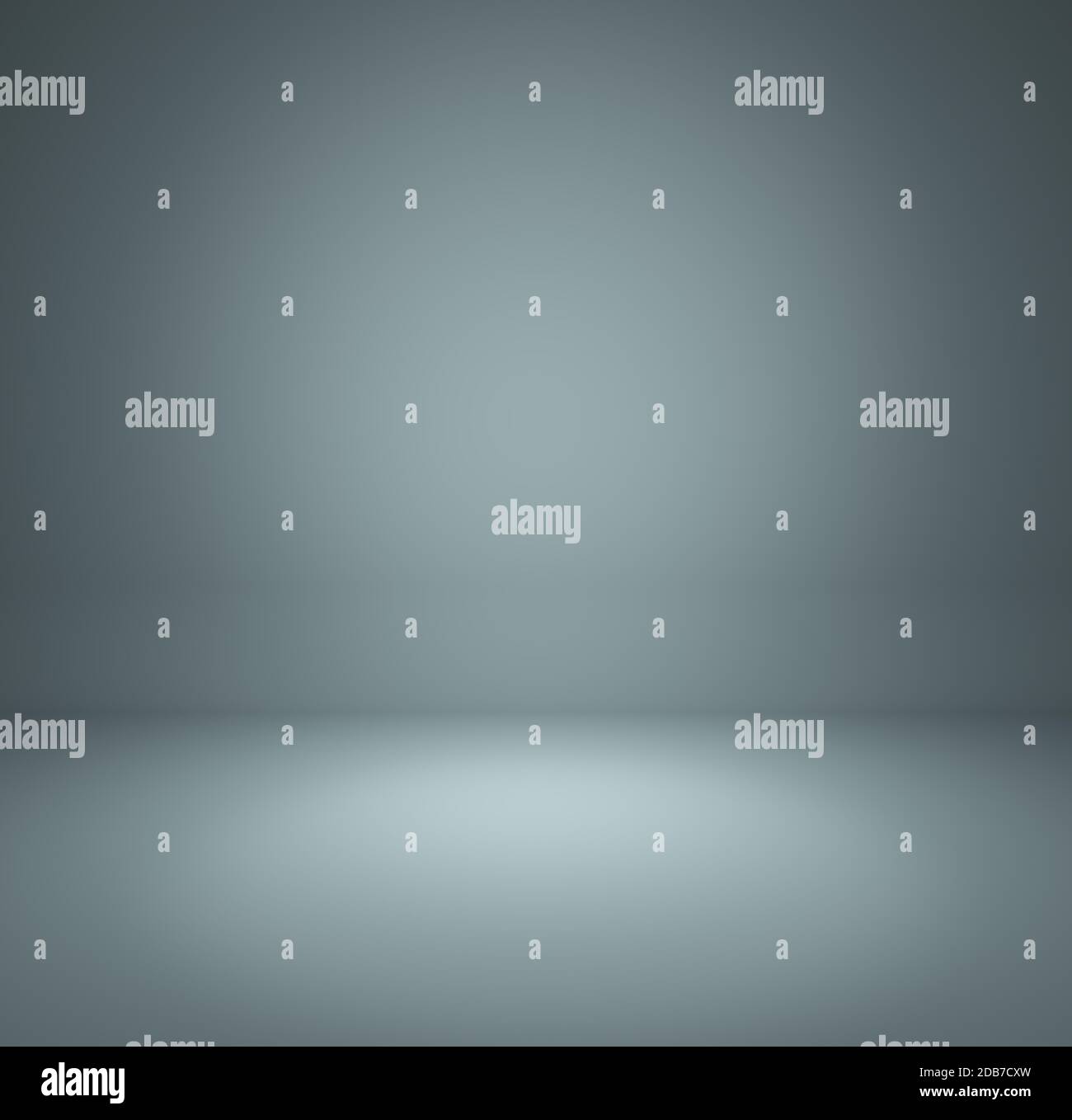 gray blue gradient abstract background rendering for display or montage ...