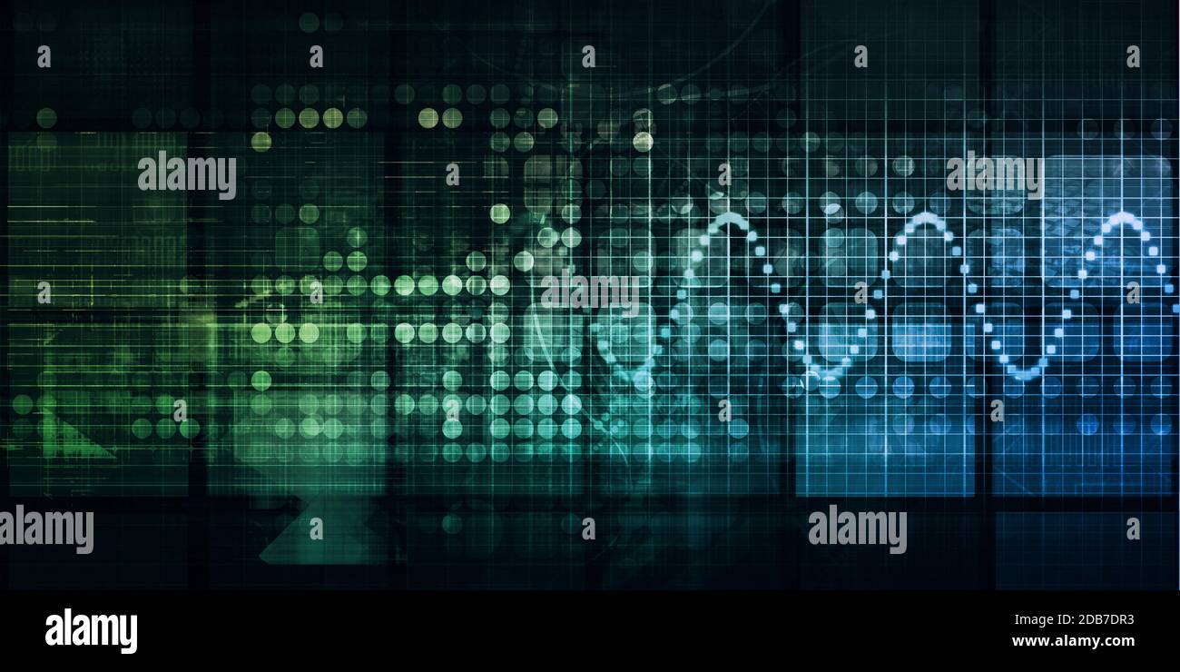 Futuristic Technology Background And Visual Data Of The Future Stock ...