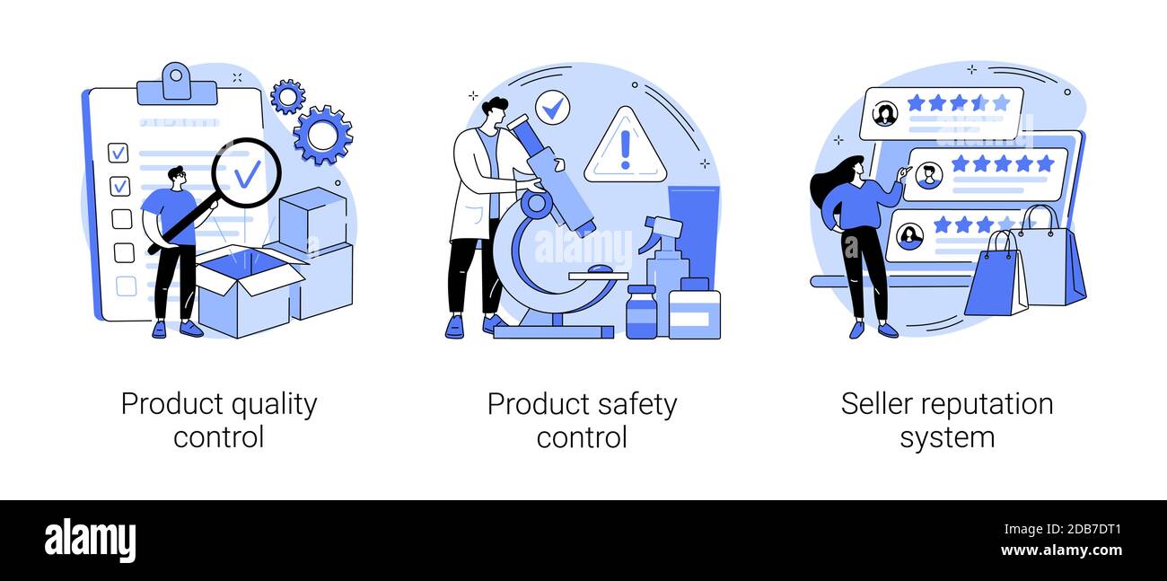 Customer satisfaction abstract concept vector illustrations Stock ...