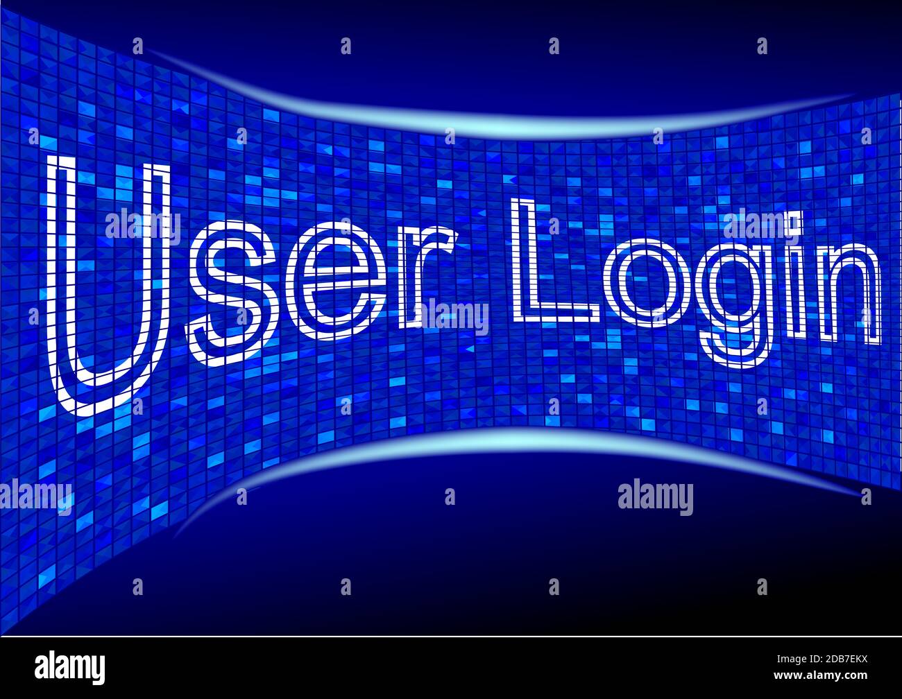 user login background with light and text Stock Vector Image & Art - Alamy