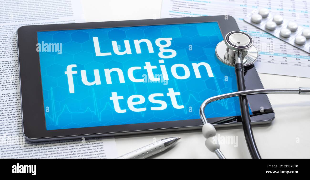 Pulmonary function test hi-res stock photography and images - Alamy