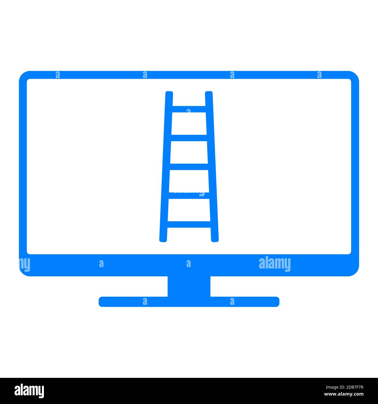 Ladder screen Cut Out Stock Images & Pictures - Alamy