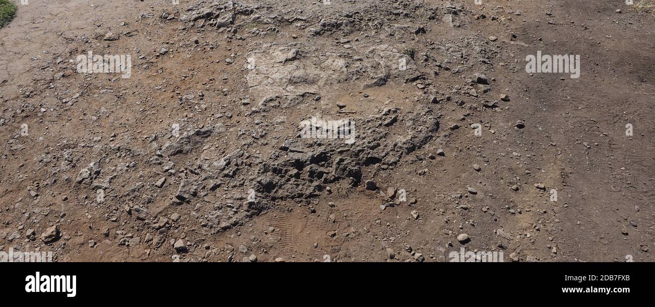 volcanic rock formed from magma erupted from a volcano Stock Photo - Alamy