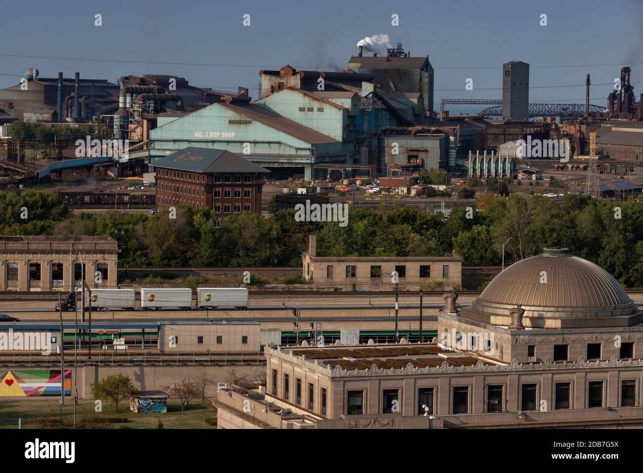 Gary works steel mill hi-res stock photography and images - Alamy