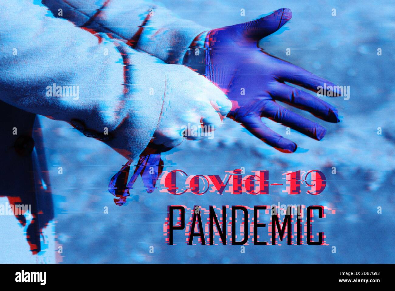 Glitch corona virus hi-res stock photography and images - Alamy