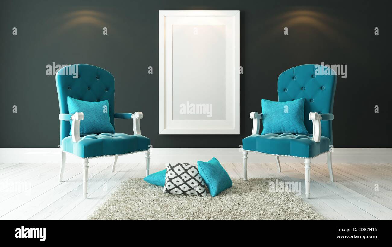 Blue Gray Frames High Resolution Stock Photography and Images - Alamy