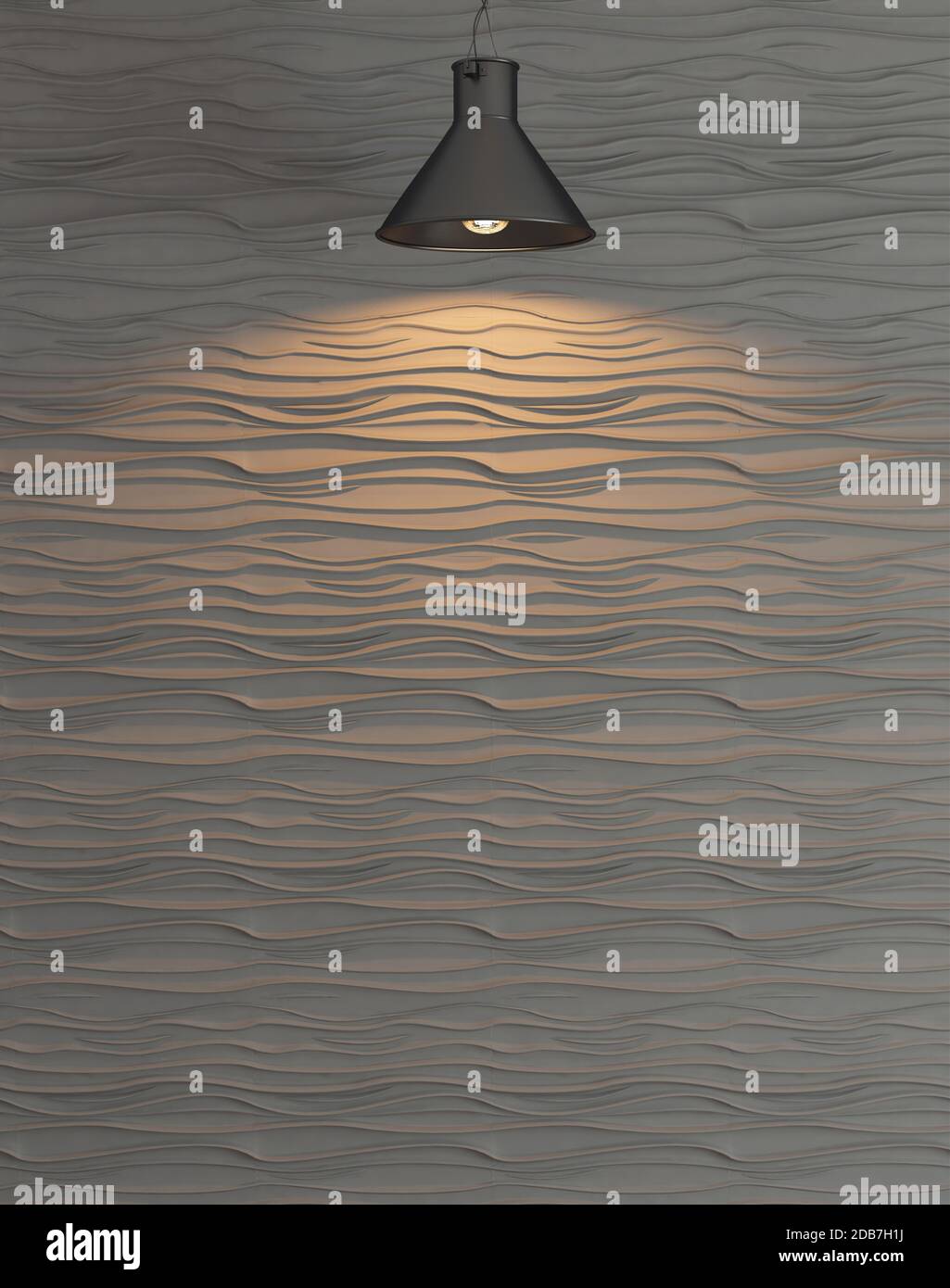 Interior wave wall decoration, interior wall panel pattern and ...