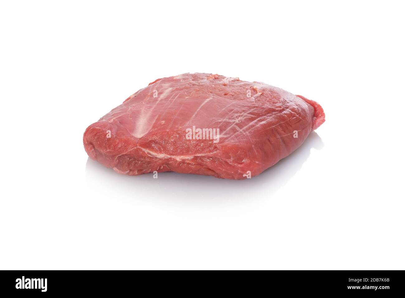 Lamb meat raw white isolated Stock Photo - Alamy