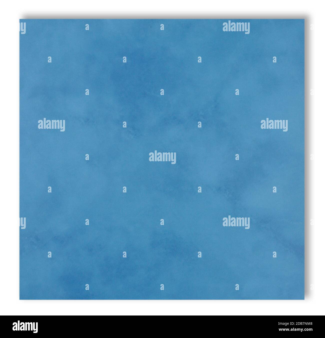 Blue square background isolated on white background Stock Photo - Alamy