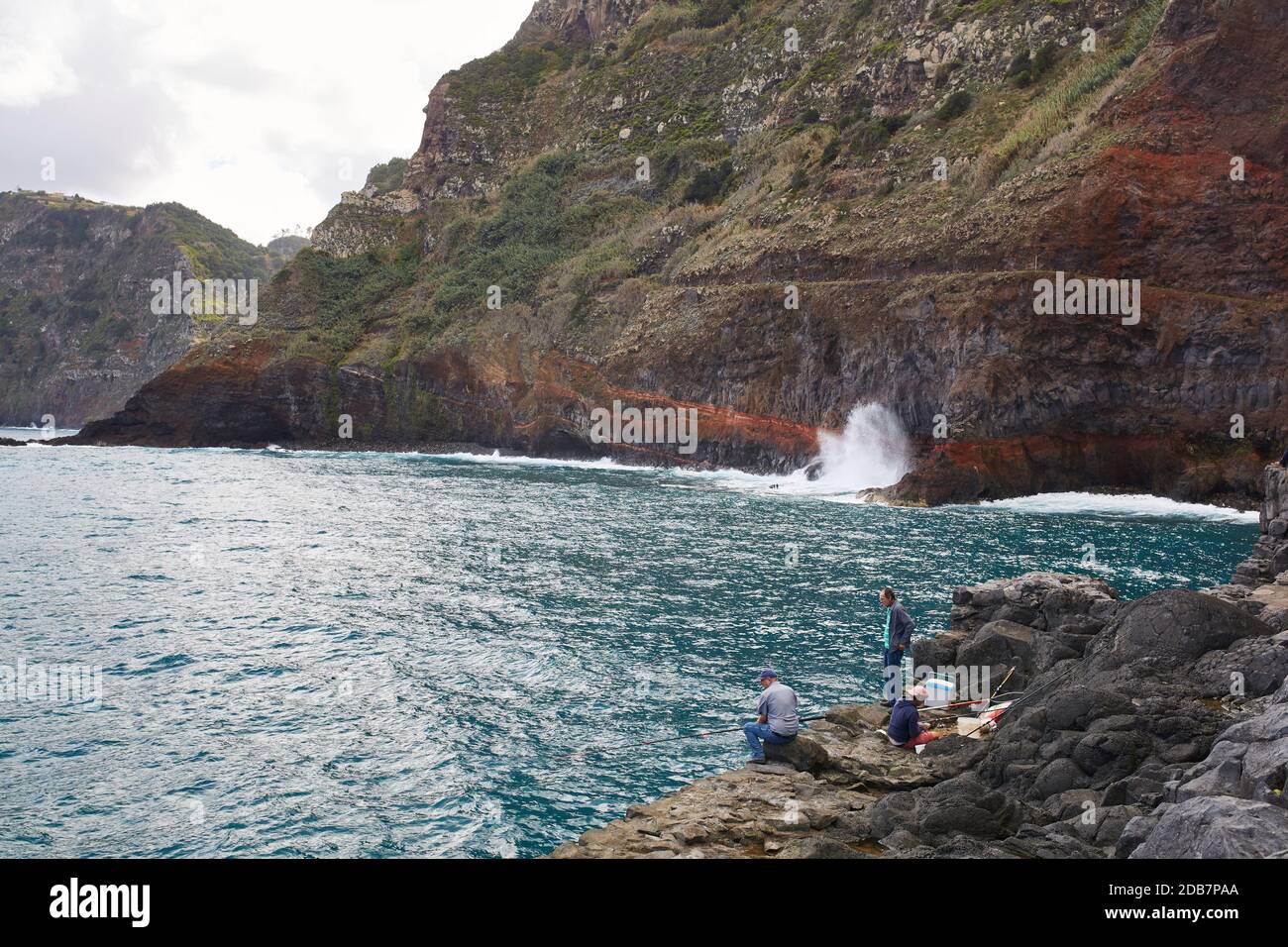 The wonderful colors of Madeira island Stock Photo - Alamy