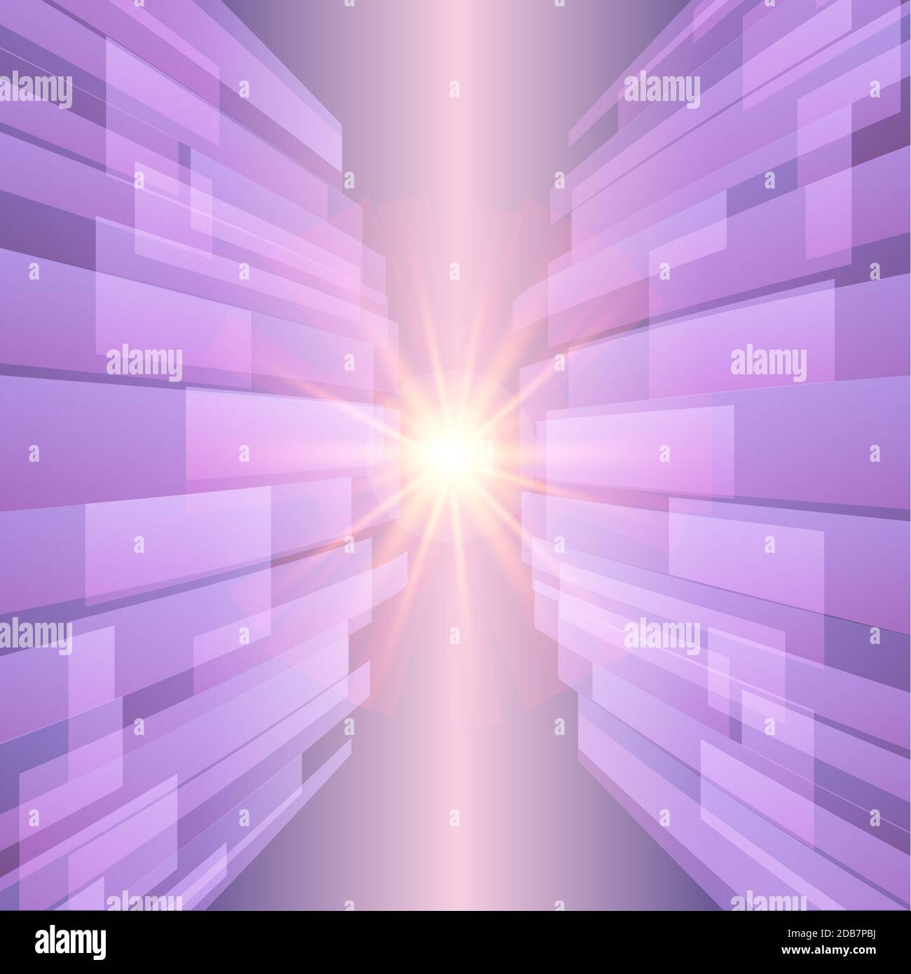 Abstract ultra violet technology background with glow star. Vector ...