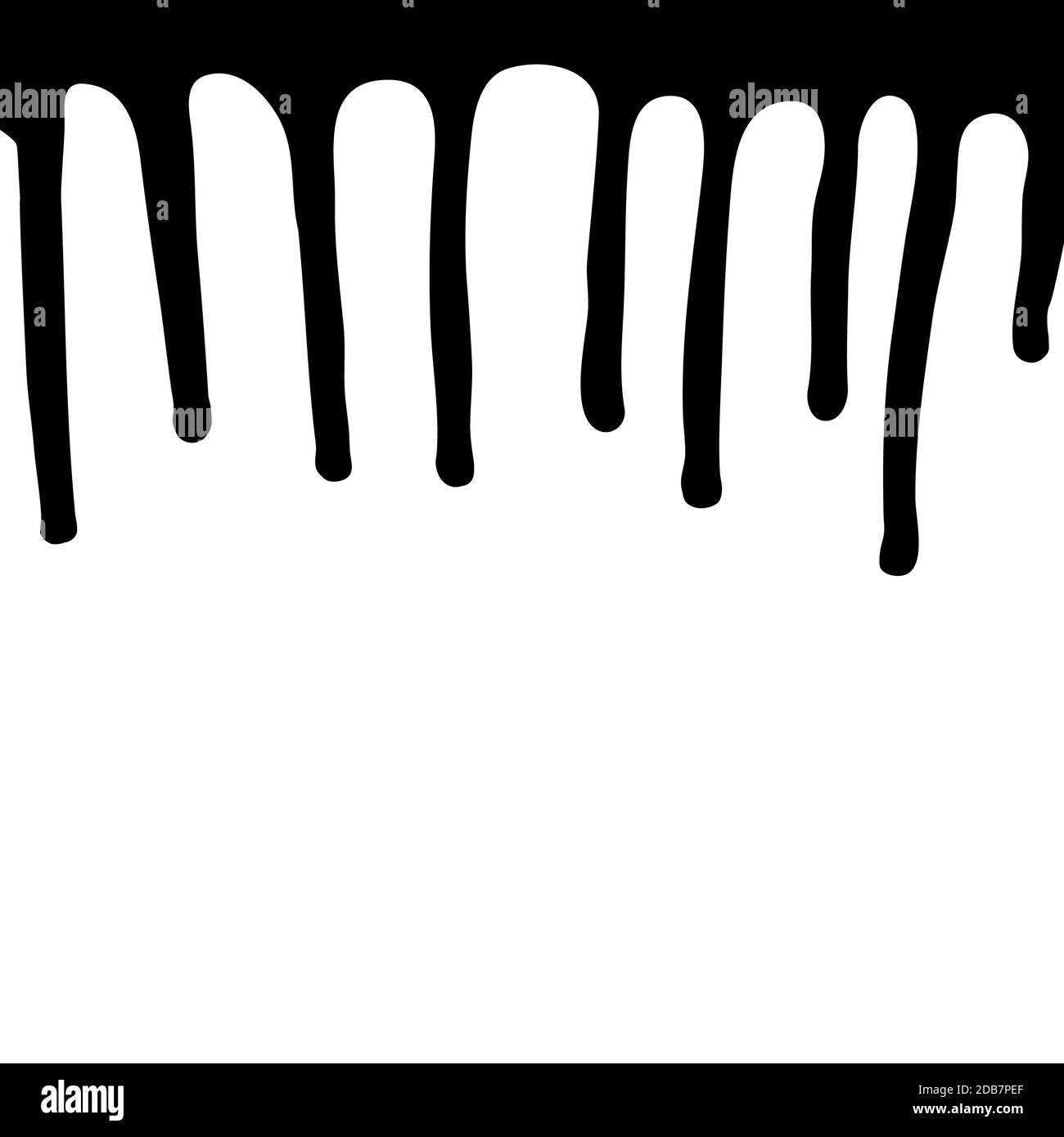 Paint drips. Vector illustration Stock Photo - Alamy