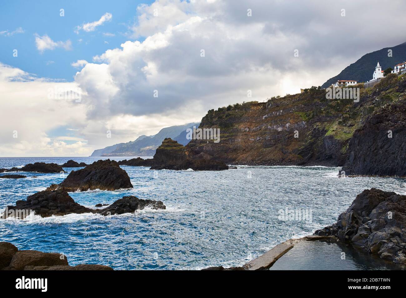 The wonderful colors of Madeira island Stock Photo - Alamy