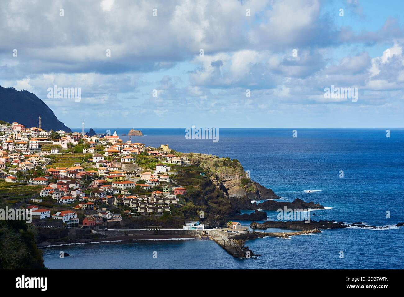 The wonderful colors of Madeira island Stock Photo - Alamy