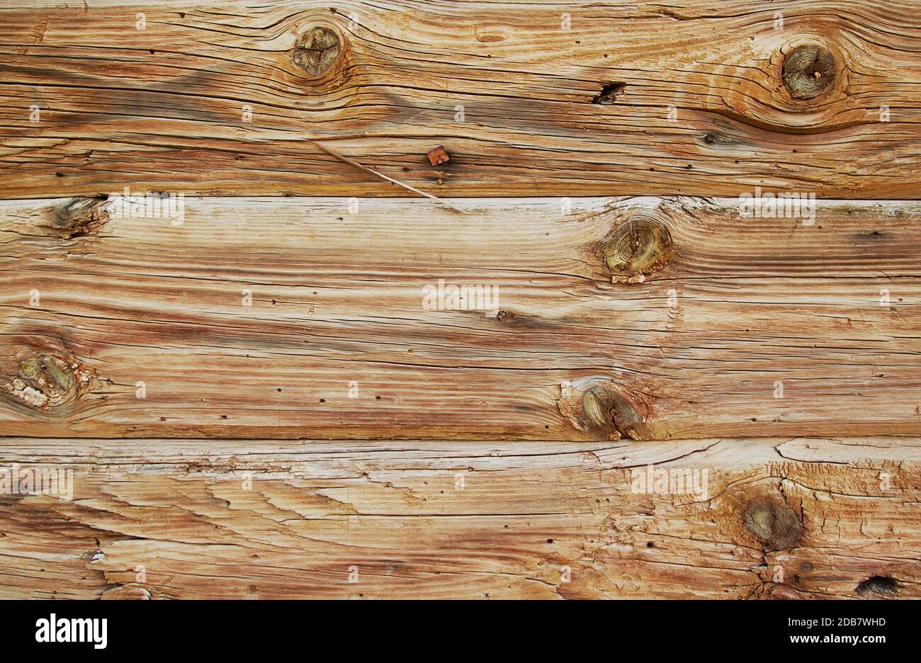 Background of rough wooden boards with different knots Stock Photo - Alamy