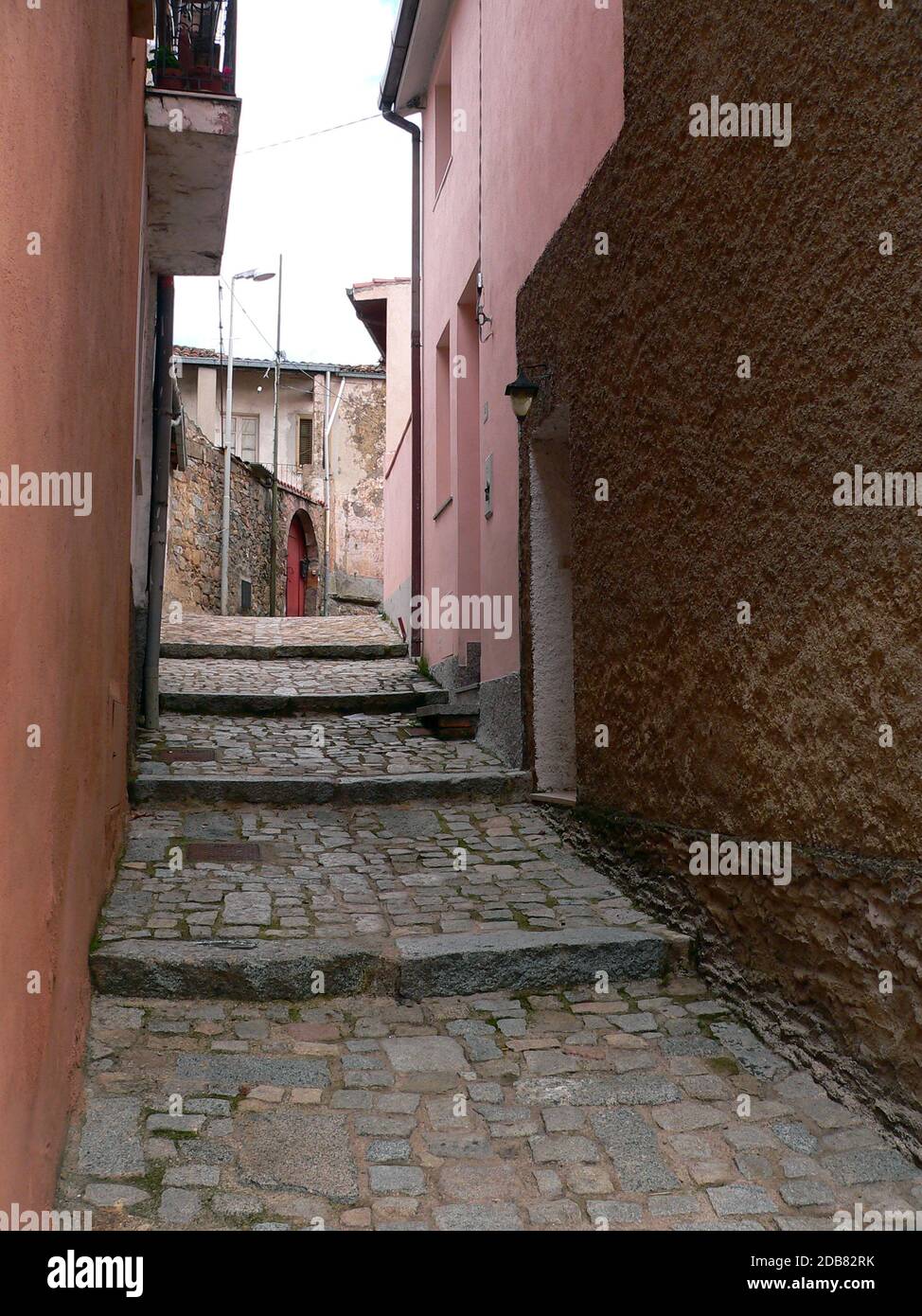 Sorgono,little village in the center of Sardinia, Italy Stock Photo - Alamy