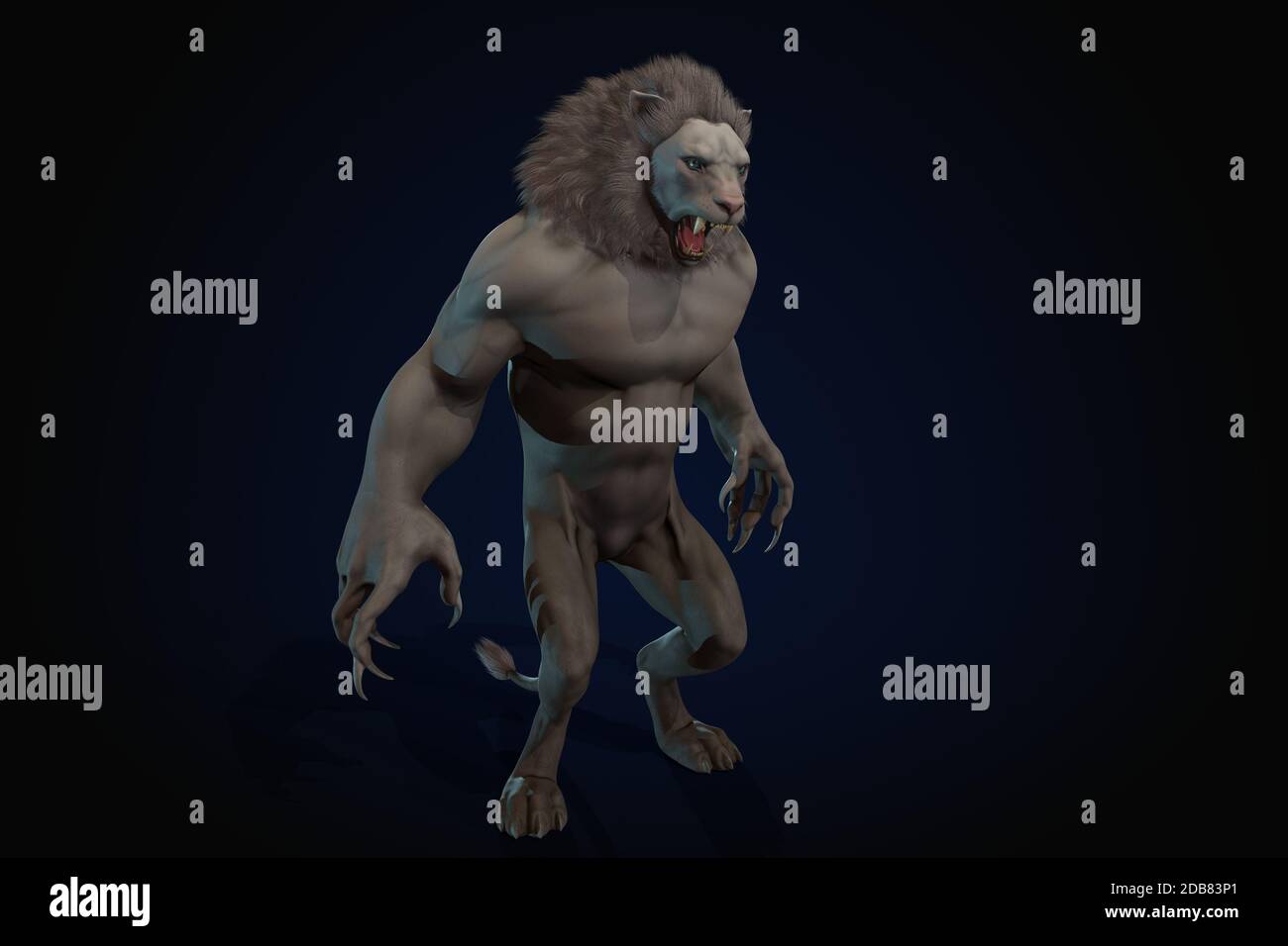 Humanoid Lion