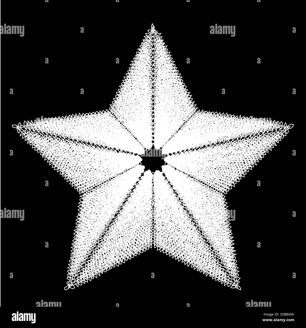 Abstract star. Design element. Vector illustration Stock Photo - Alamy