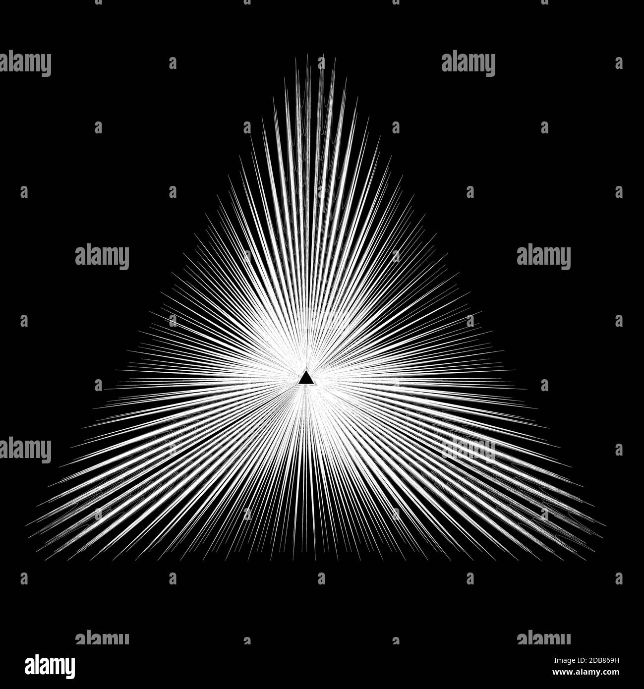 Abstract triangle banner. Vector illustration Stock Photo - Alamy