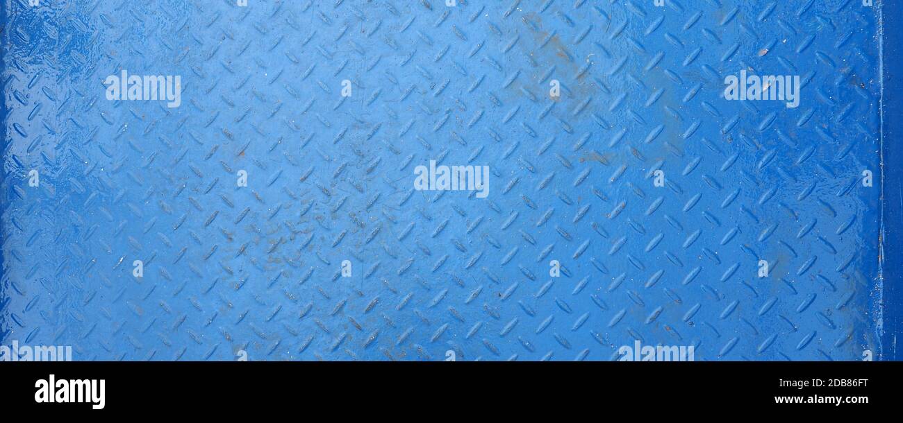 blue steel metal texture useful as a background Stock Photo - Alamy