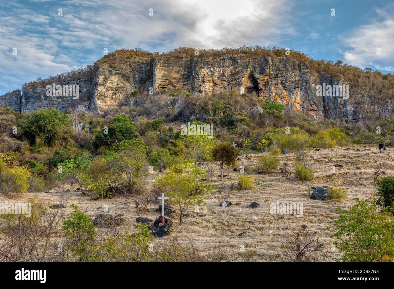 mountain cavern on rock Antsiranana - Bay of Diego Suarez, Madagascar ...