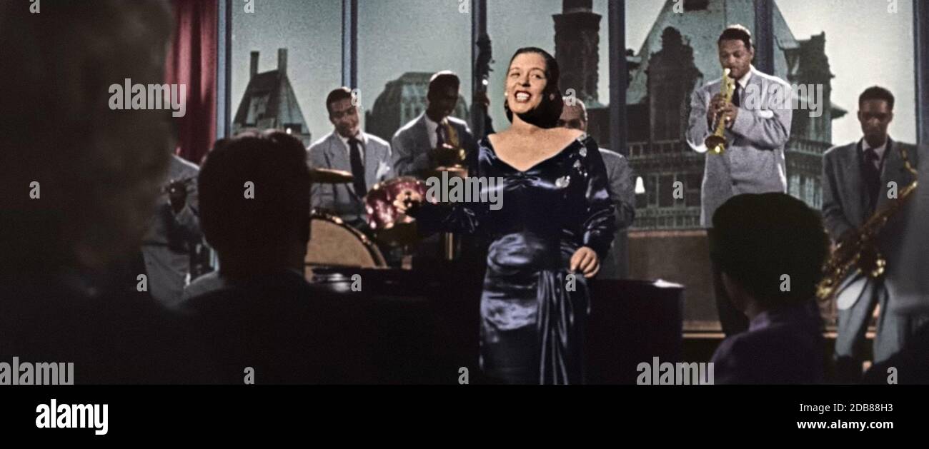 BILLIE, Billie Holiday singing Now Baby, or Never with The Count Basie Sextet in a 1951 short ...