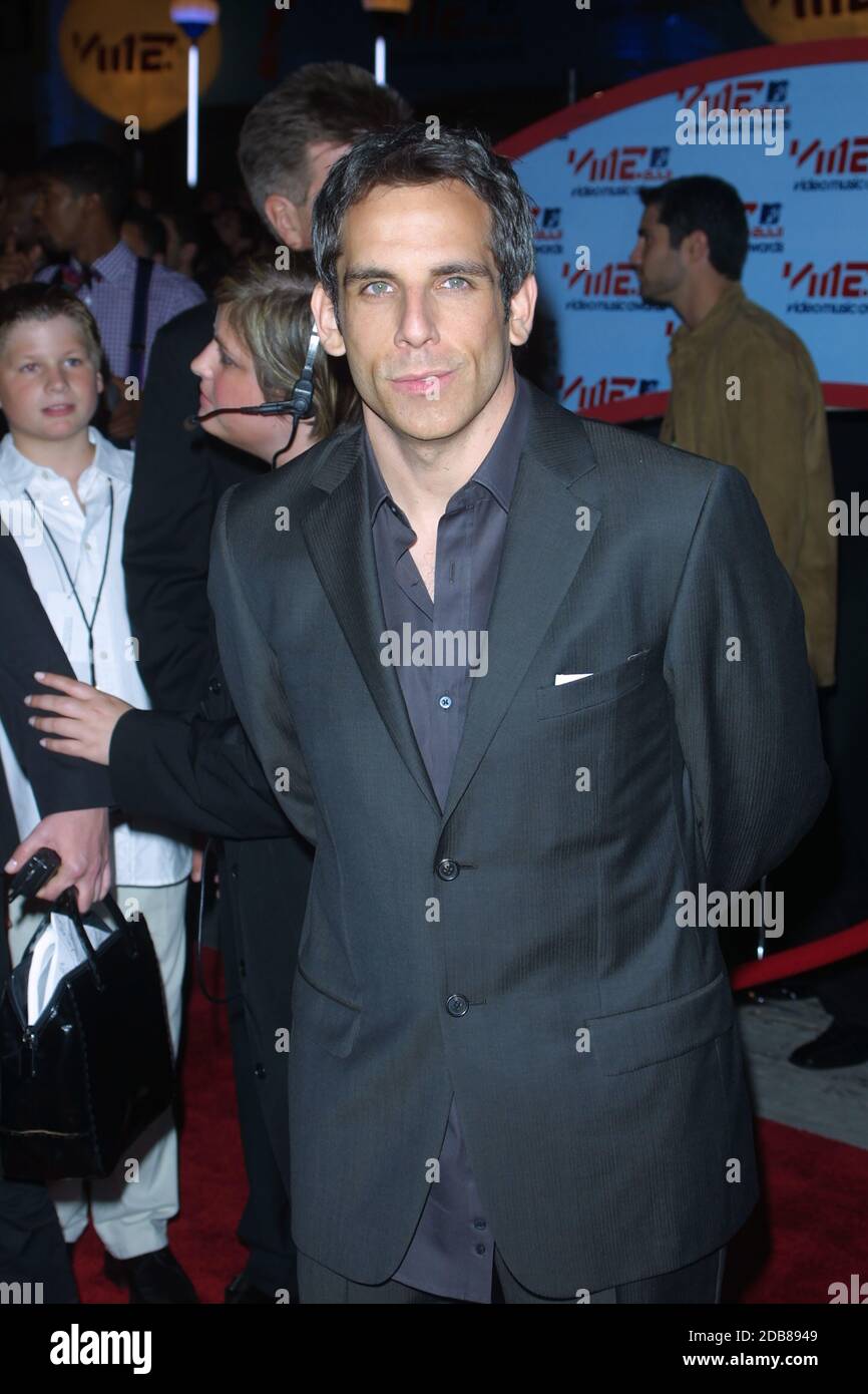 Ben Stiller arriving at the 2001 MTV Video Music Awards held at the ...