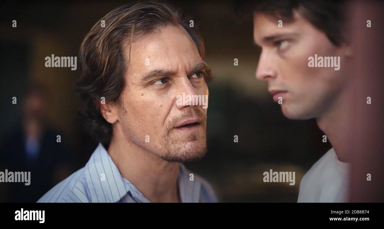 ECHO BOOMERS, from left: Michael Shannon, Patrick Schwarzenegger, 2020 ...