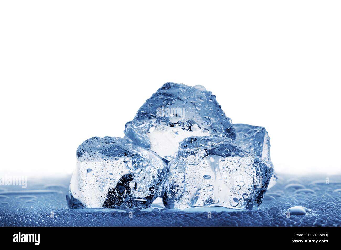 Several large crystal ice cubes hi-res stock photography and images - Alamy