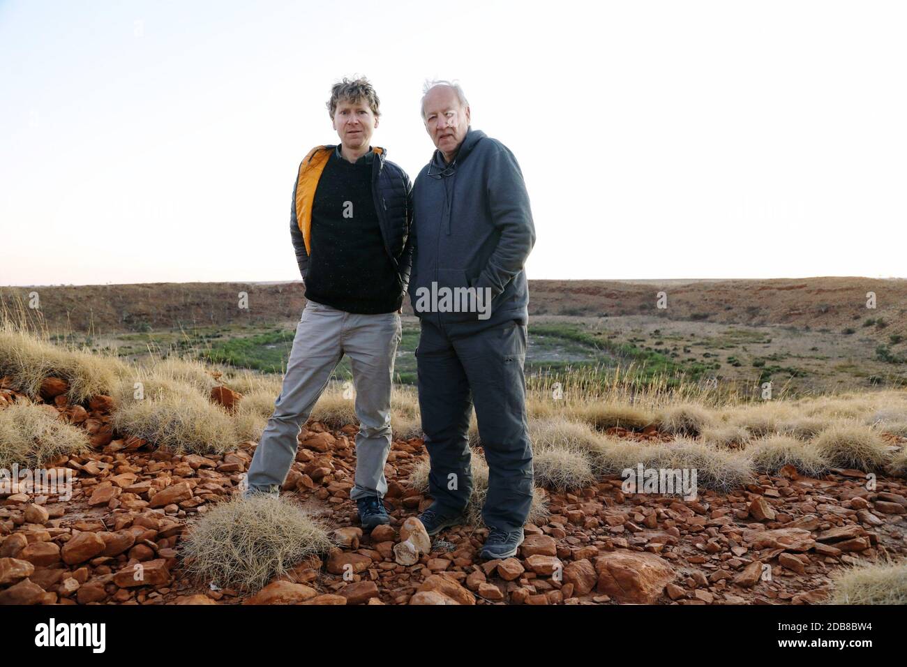 FIREBALL: VISITORS FROM DARKER WORLDS, from left: directors Clive ...