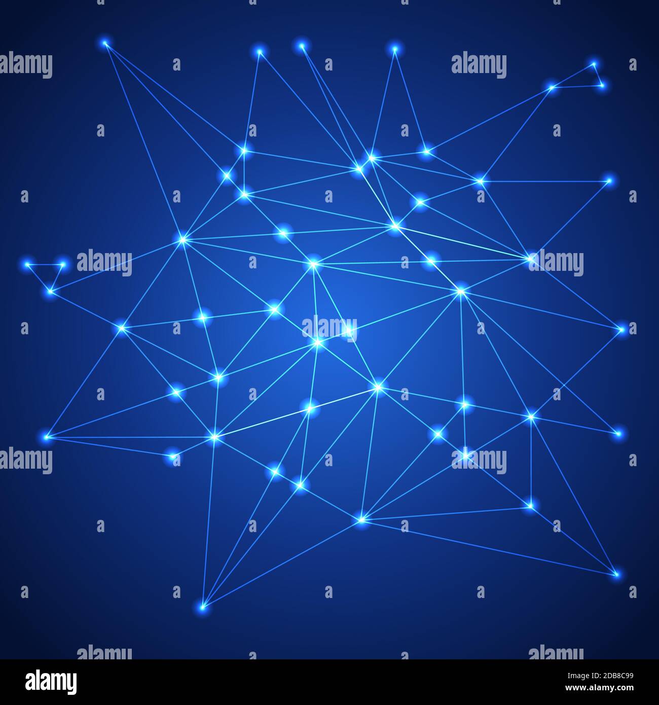 Network. Connection concept. Vector illustration Stock Photo - Alamy